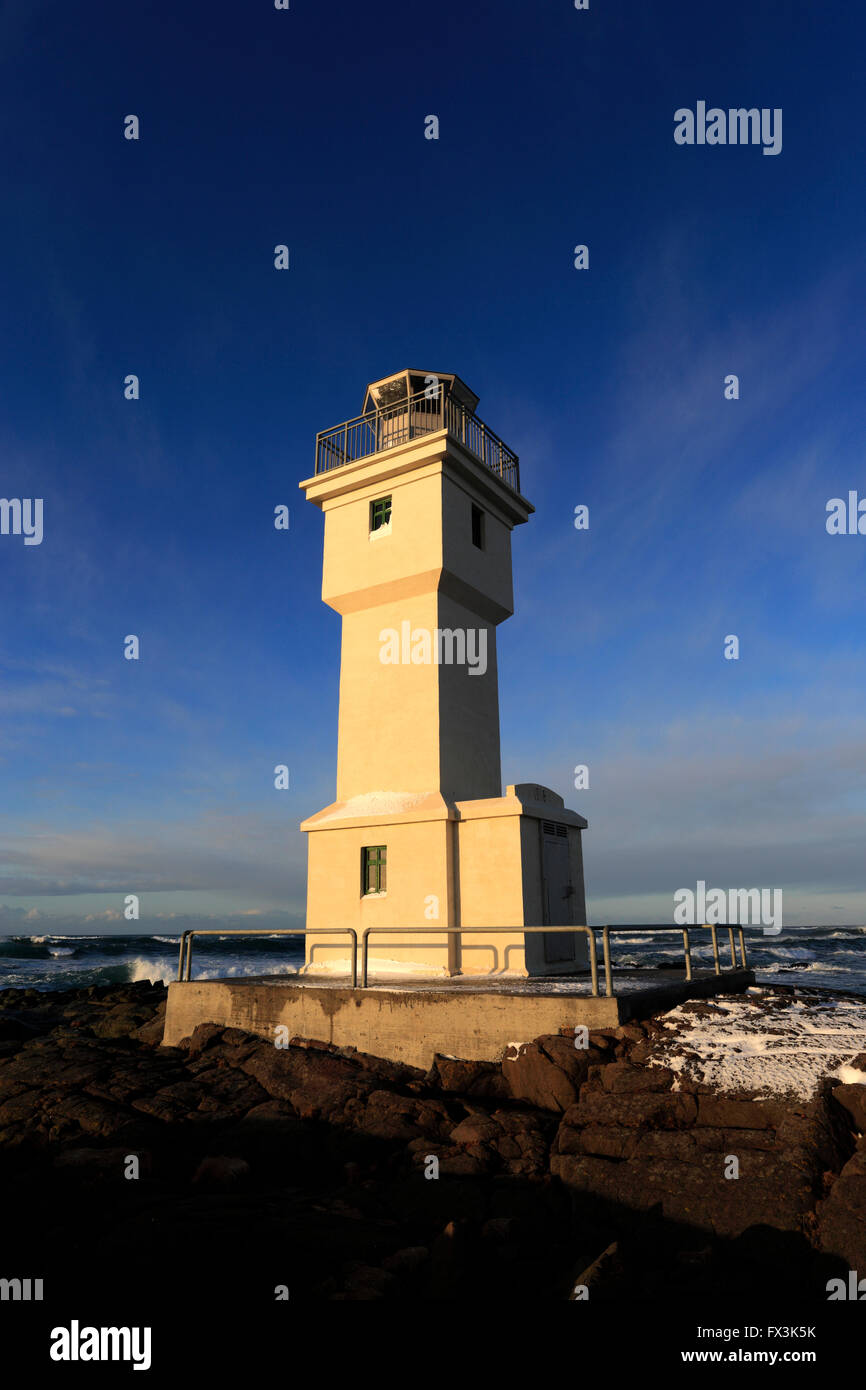 The (Old) Akranesviti lighthouse, Akranes town, Snaefellsnes Peninsula ...