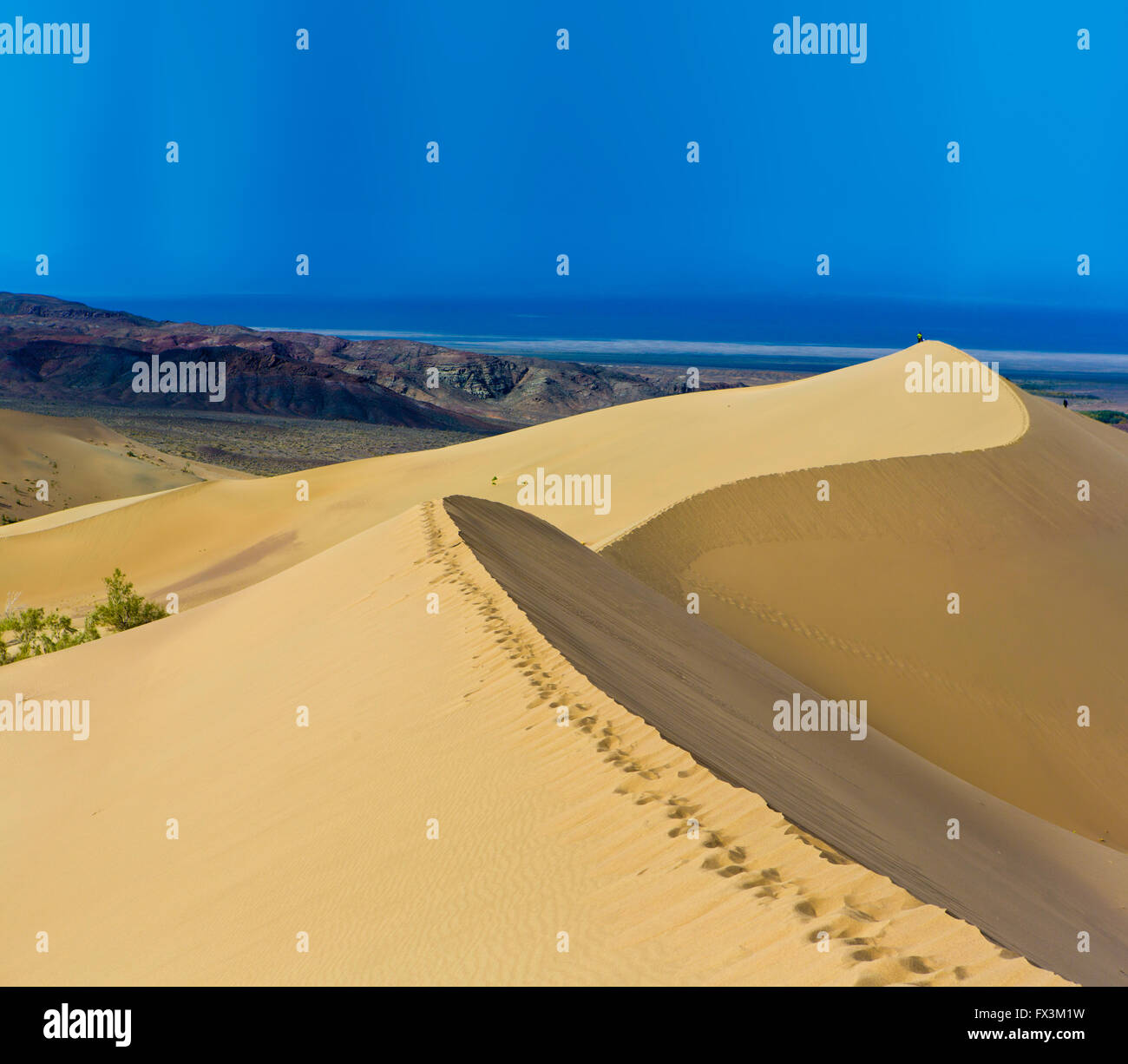 Desert landscape panorama dunes Stock Photo - Alamy