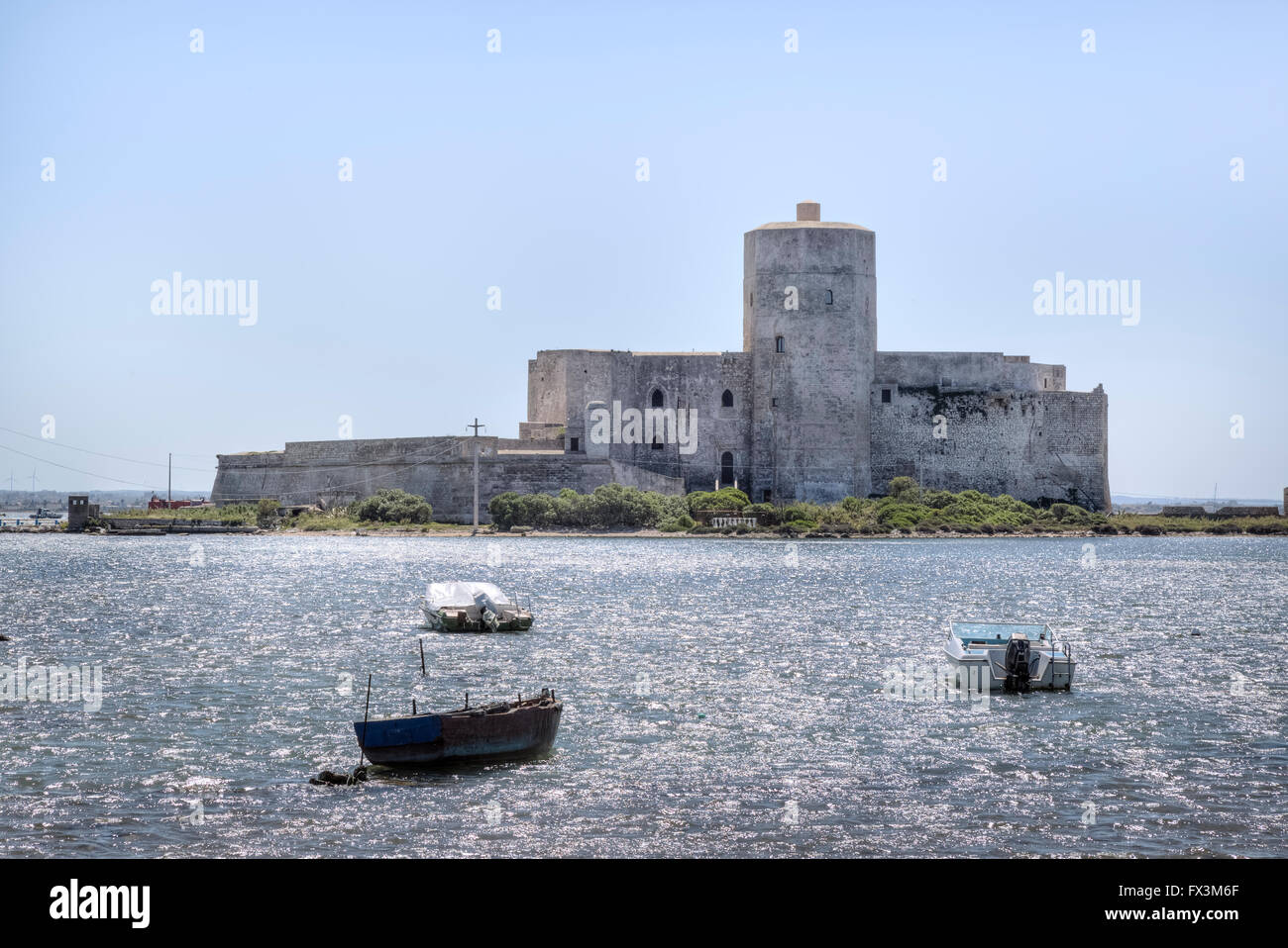 Castello della Colombaia, Trapani, Sicily, Italy Stock Photo - Alamy