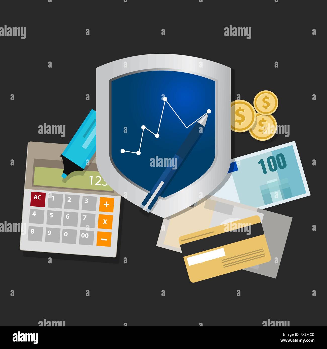 financial investment protection growth waranty hedge fund money Stock ...