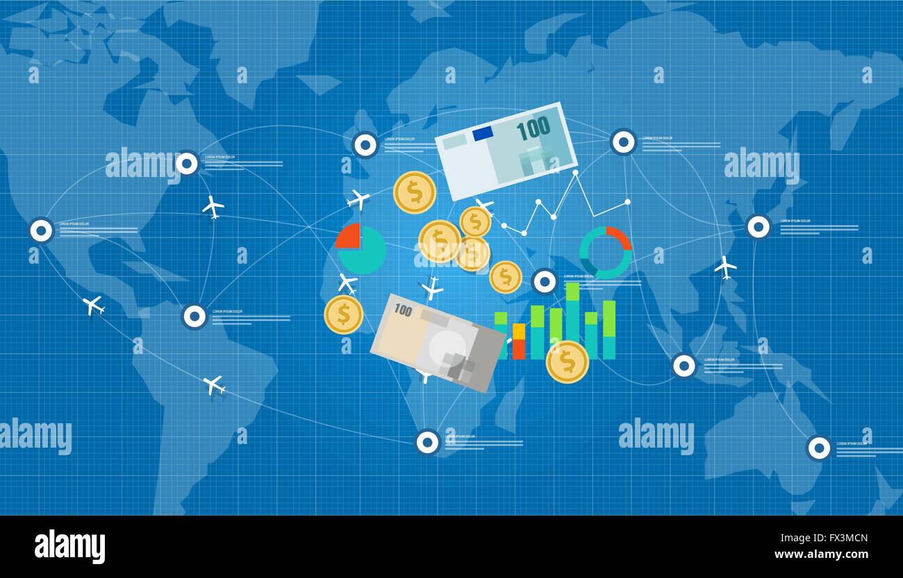 People network global connection Stock Vector Images - Alamy