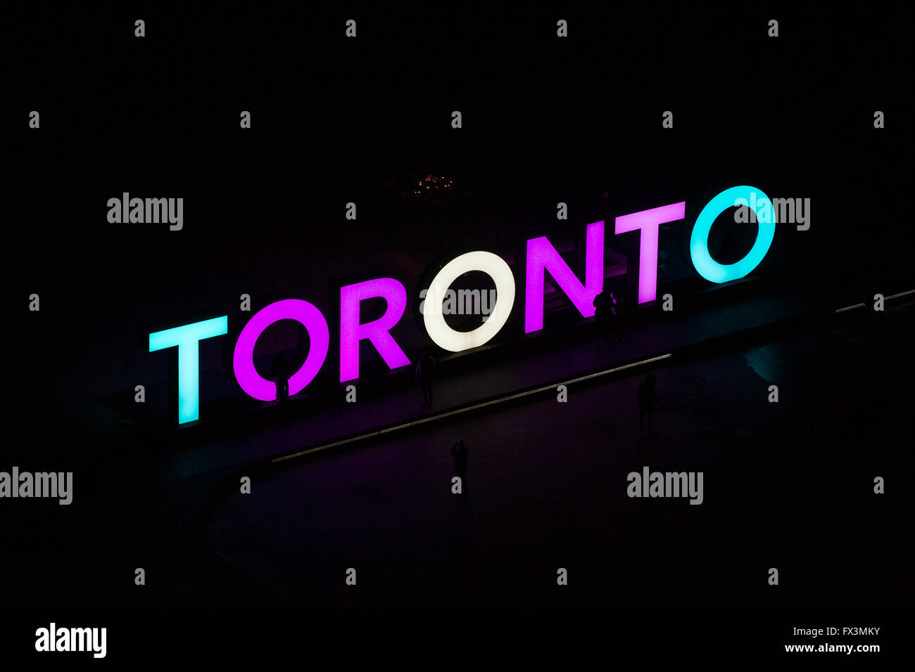 3d toronto sign hi-res stock photography and images - Alamy