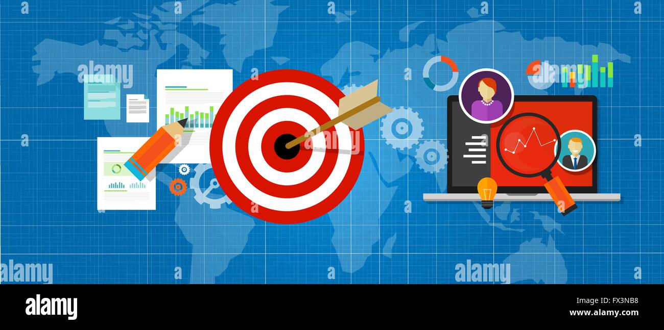 online strategy measure manage internet traffic target chart Stock ...