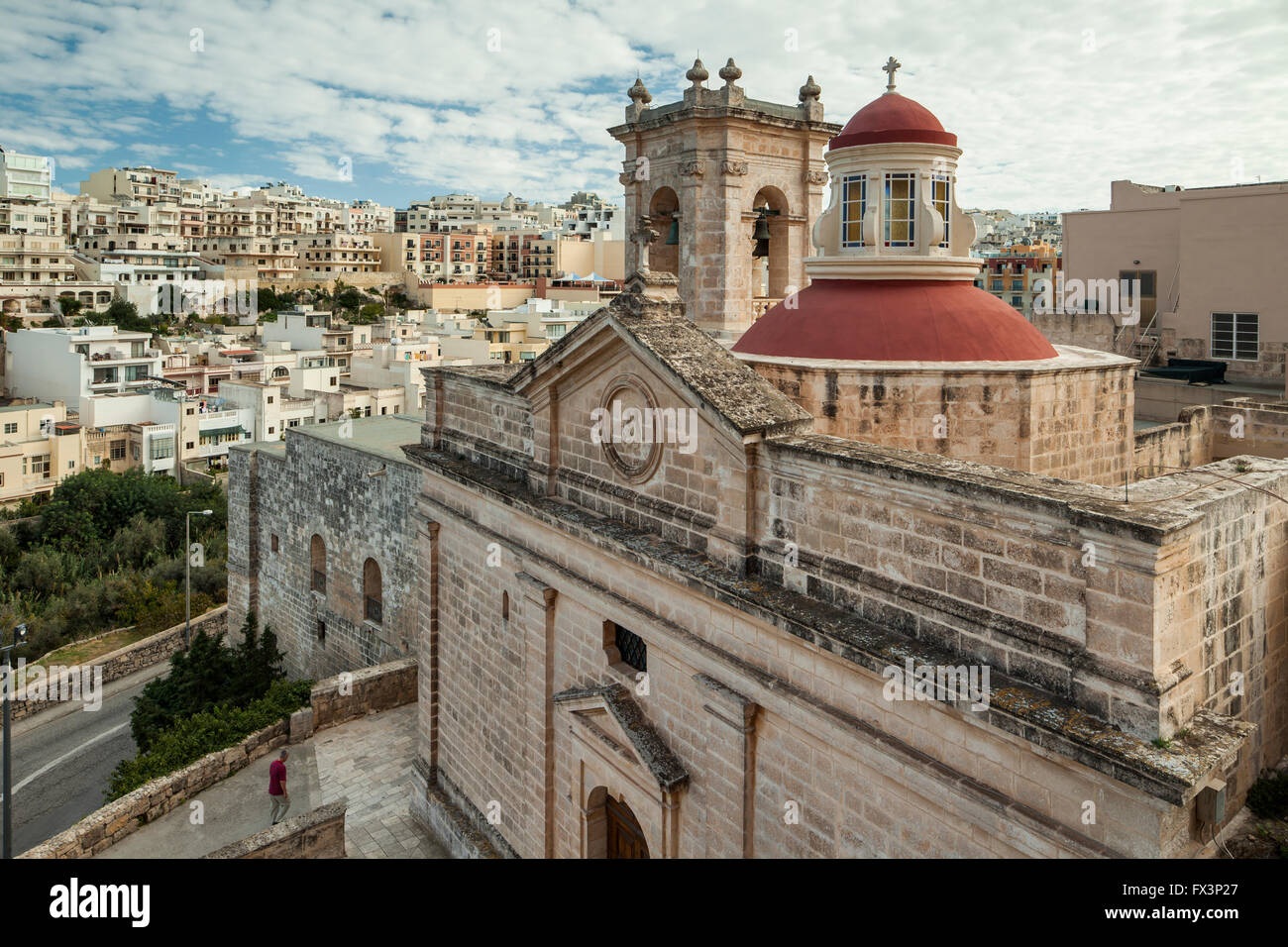 Sanctuary of our Lady of Mellieha, Melieha, Malta Stock Photo - Alamy