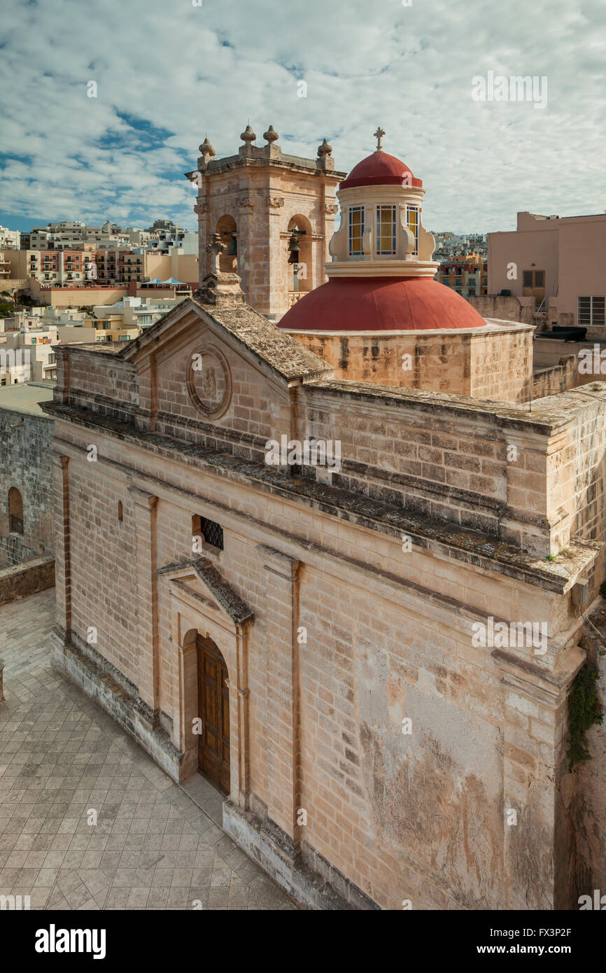 Sanctuary of our Lady of Mellieha, Melieha, Malta Stock Photo - Alamy