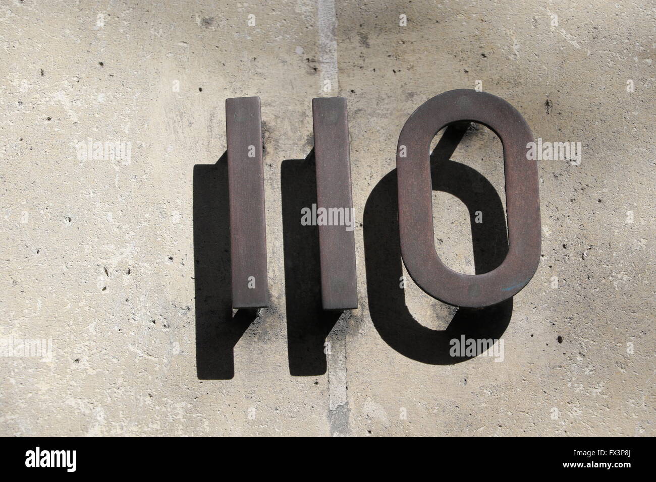 Number 110 hi-res stock photography and images - Alamy