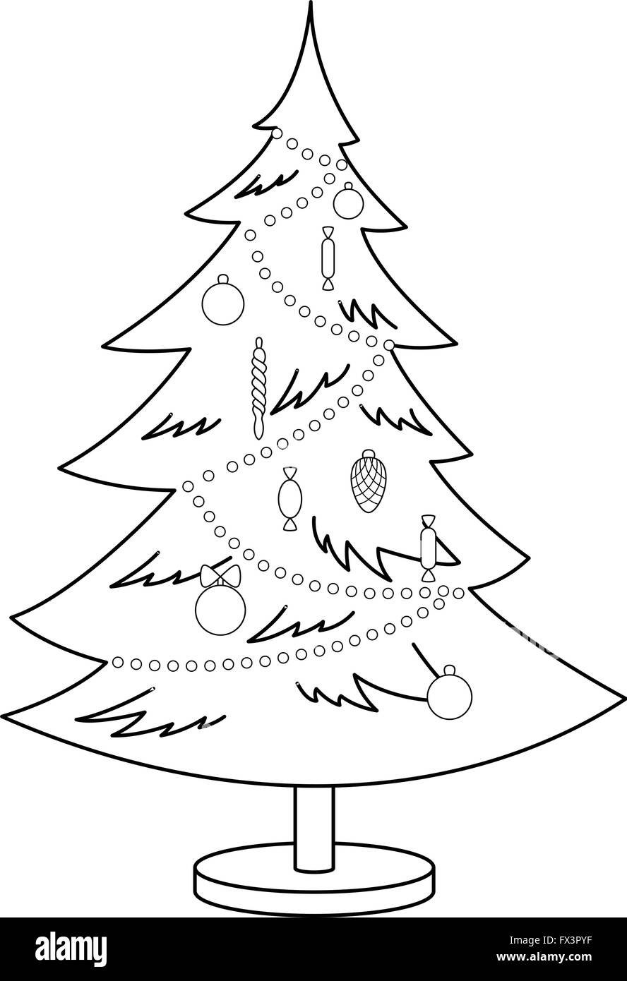 Christmas toy on background Black and White Stock Photos & Images - Alamy