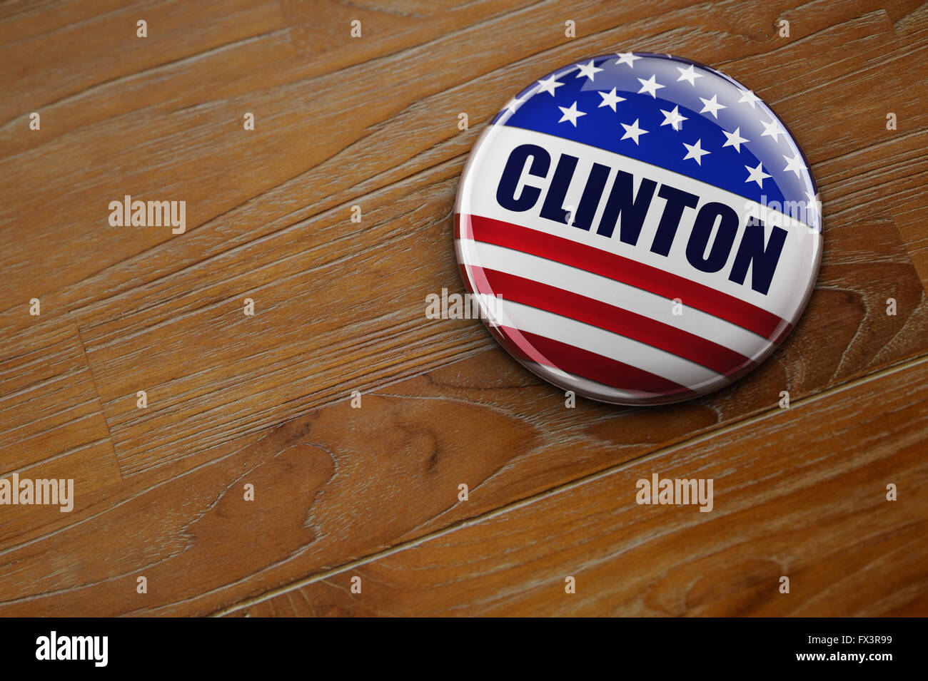 Hillary clinton campaign button hi-res stock photography and images - Alamy
