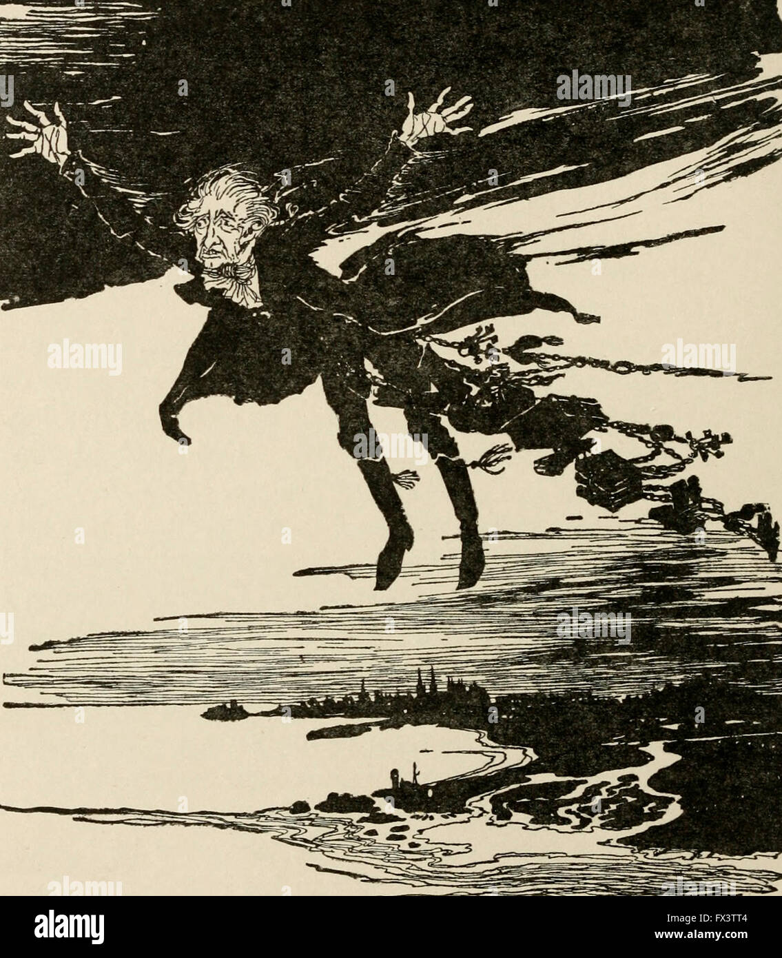 Ebenezer Scrooge A Christmas Carol Drawing