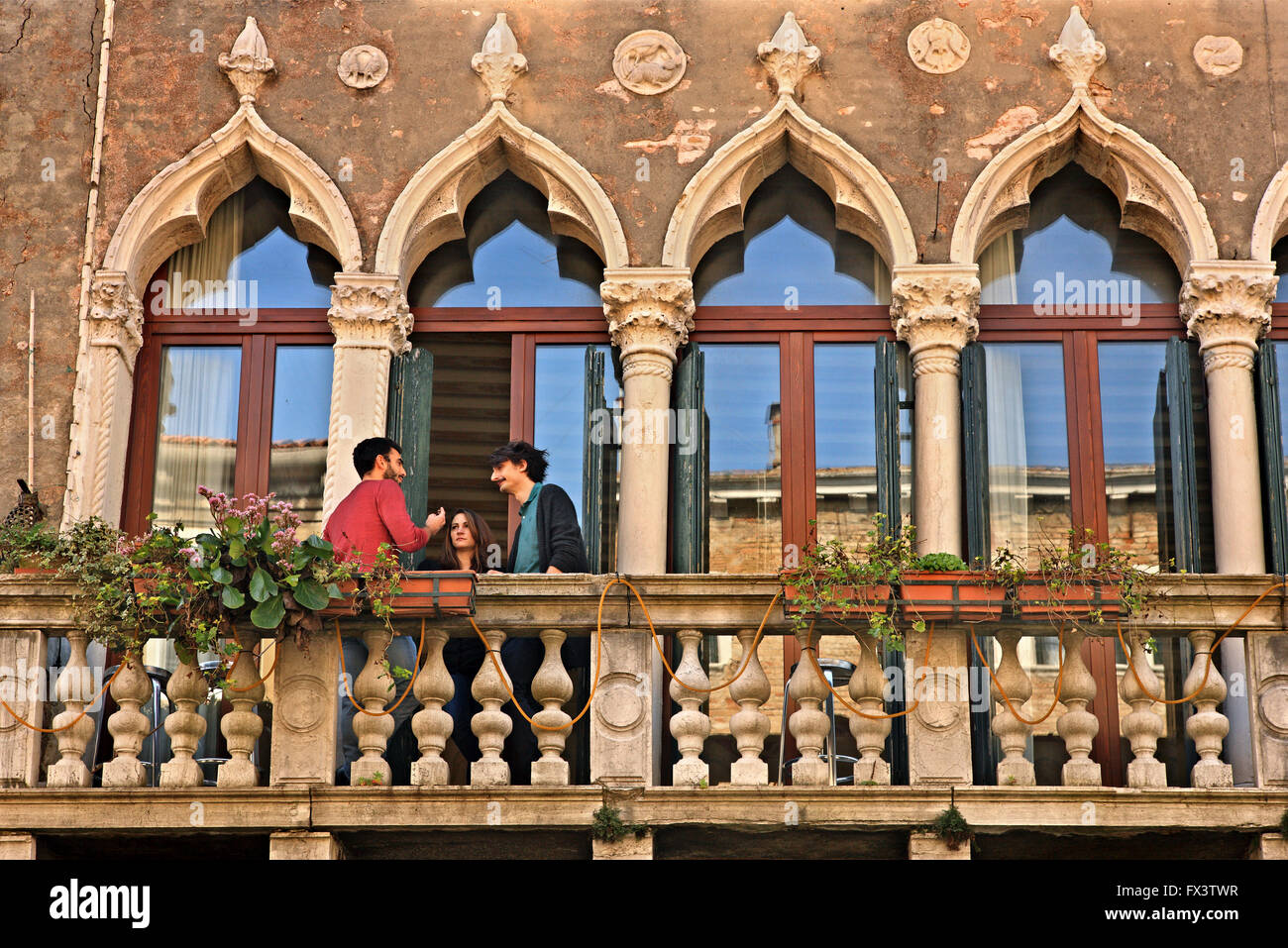 Venetian Balcony High Resolution Stock Photography and Images - Alamy