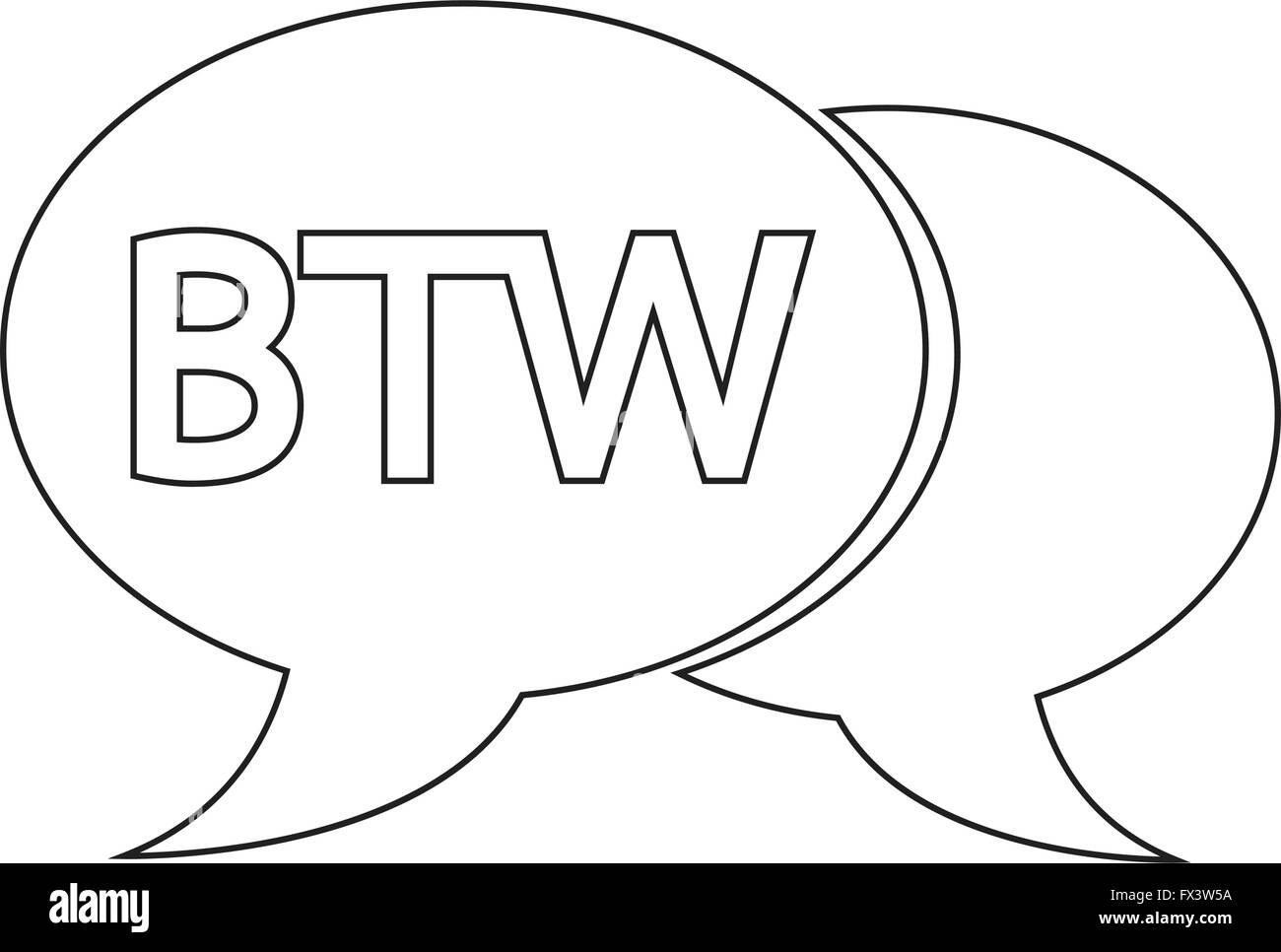 Bwt symbol hi-res stock photography and images - Alamy