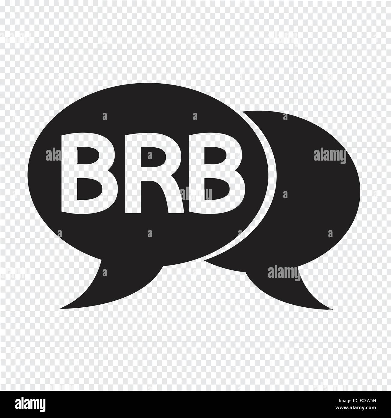 Brb illustration hi-res stock photography and images - Alamy