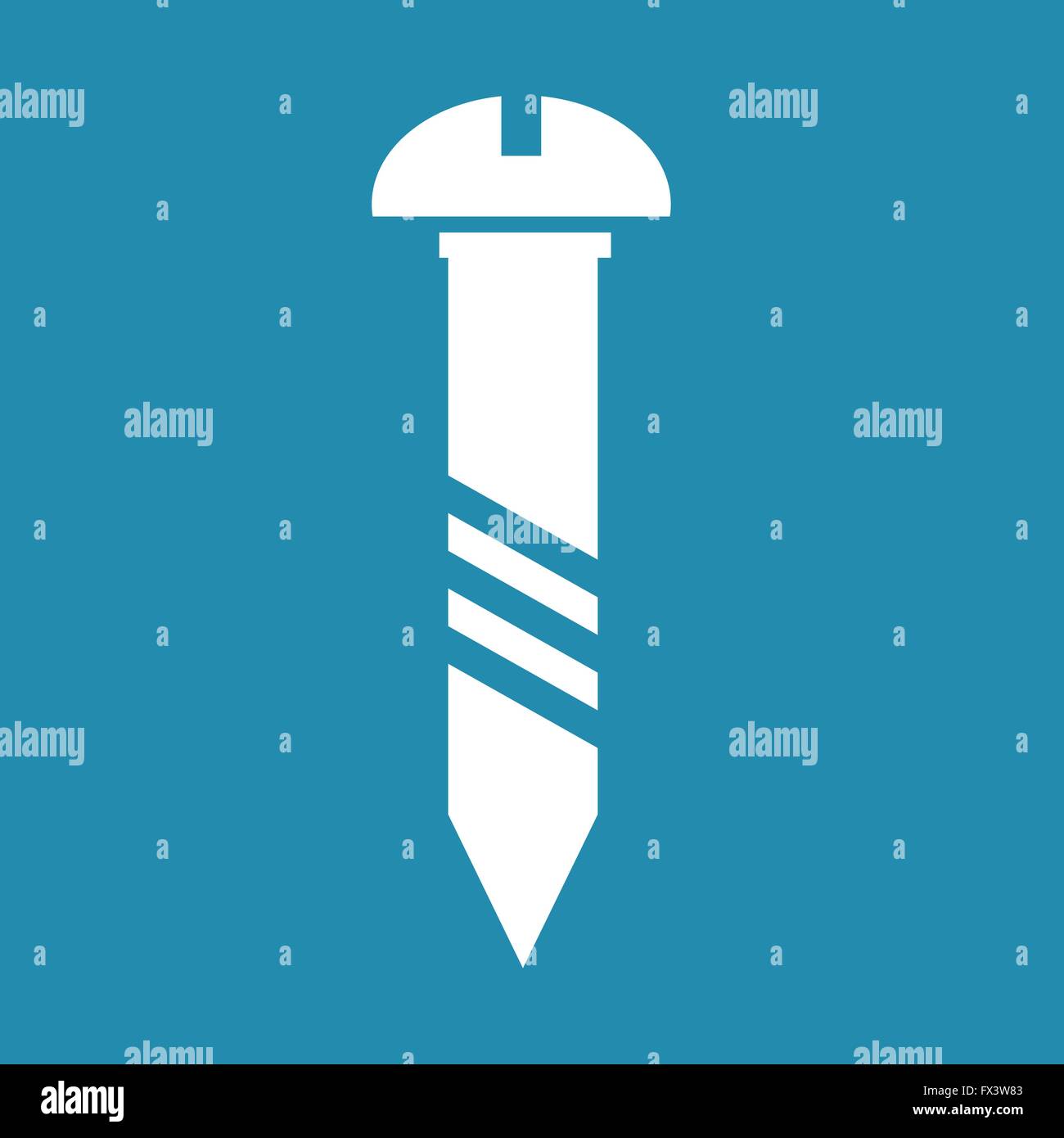 screw icon symbol Illustration Stock Vector Image & Art - Alamy