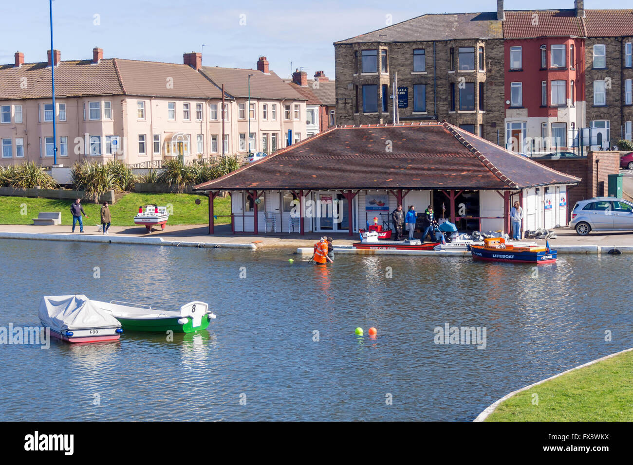 Redcar boating lake hi-res stock photography and images - Alamy
