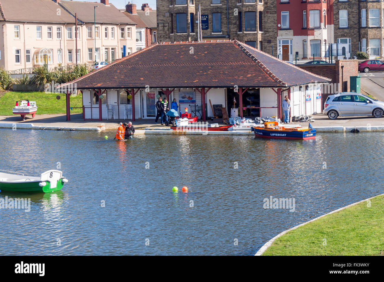 Redcar boating lake hi-res stock photography and images - Alamy