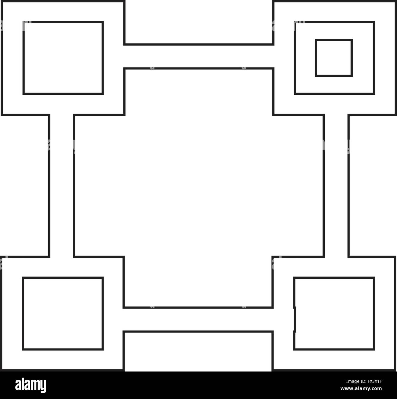 Org Unit vector symbol line icon Stock Vector Image & Art - Alamy