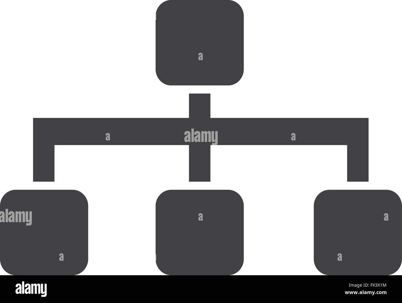 Tree Structure Icon Illustration Stock Vector Image & Art - Alamy