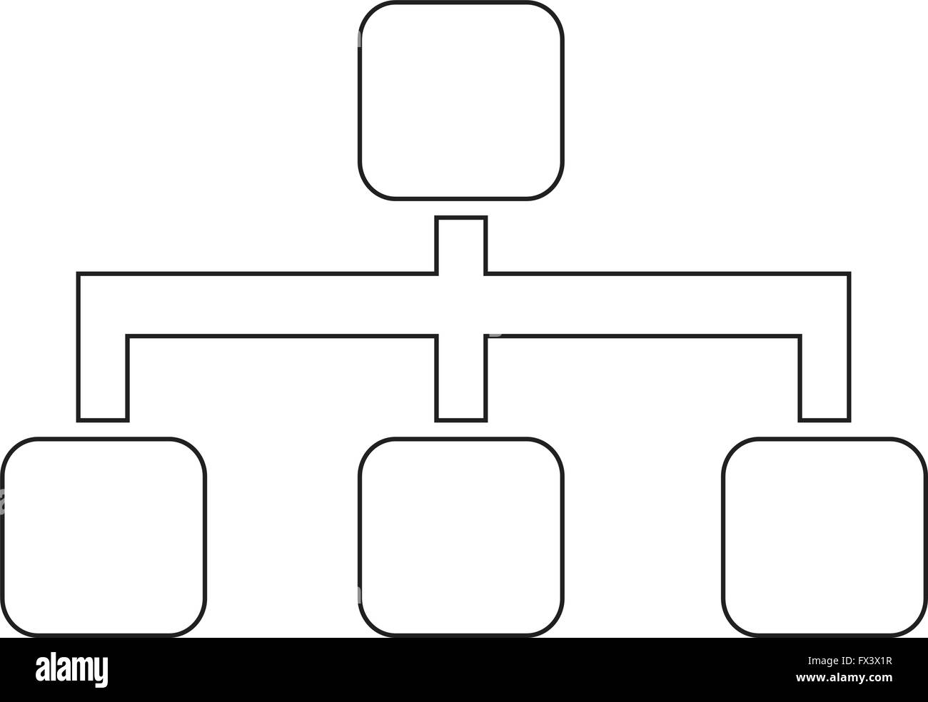 Tree Structure Icon Illustration Stock Vector Image & Art - Alamy