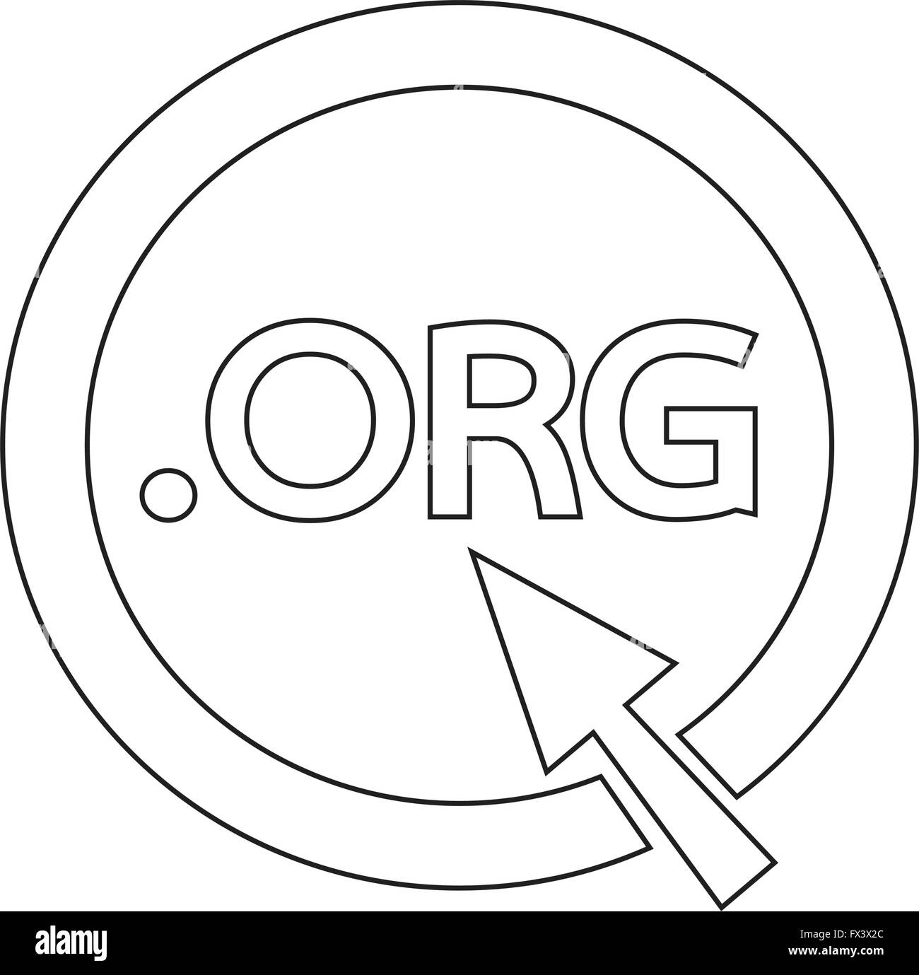 Dot org Stock Vector Images - Alamy