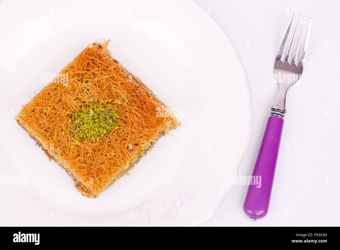 traditional kadayif dessert Stock Photo - Alamy