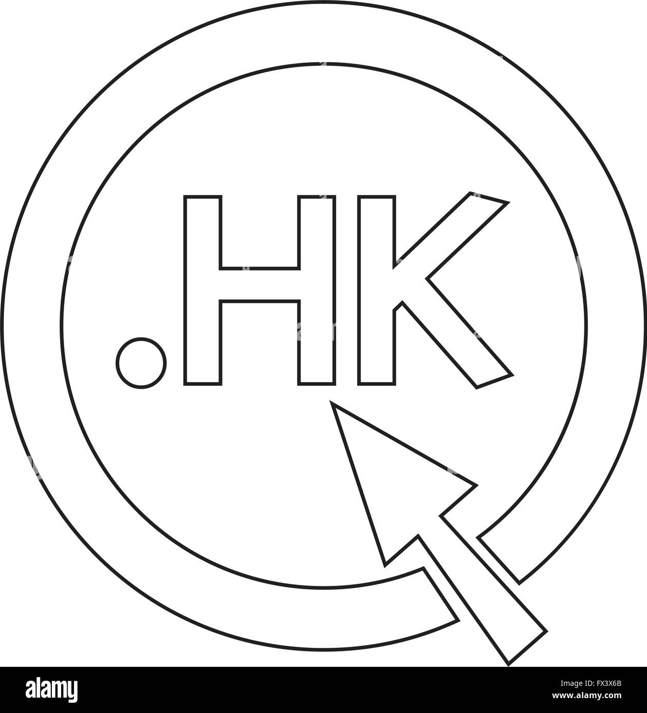 Stamp art hong kong Stock Vector Images - Alamy