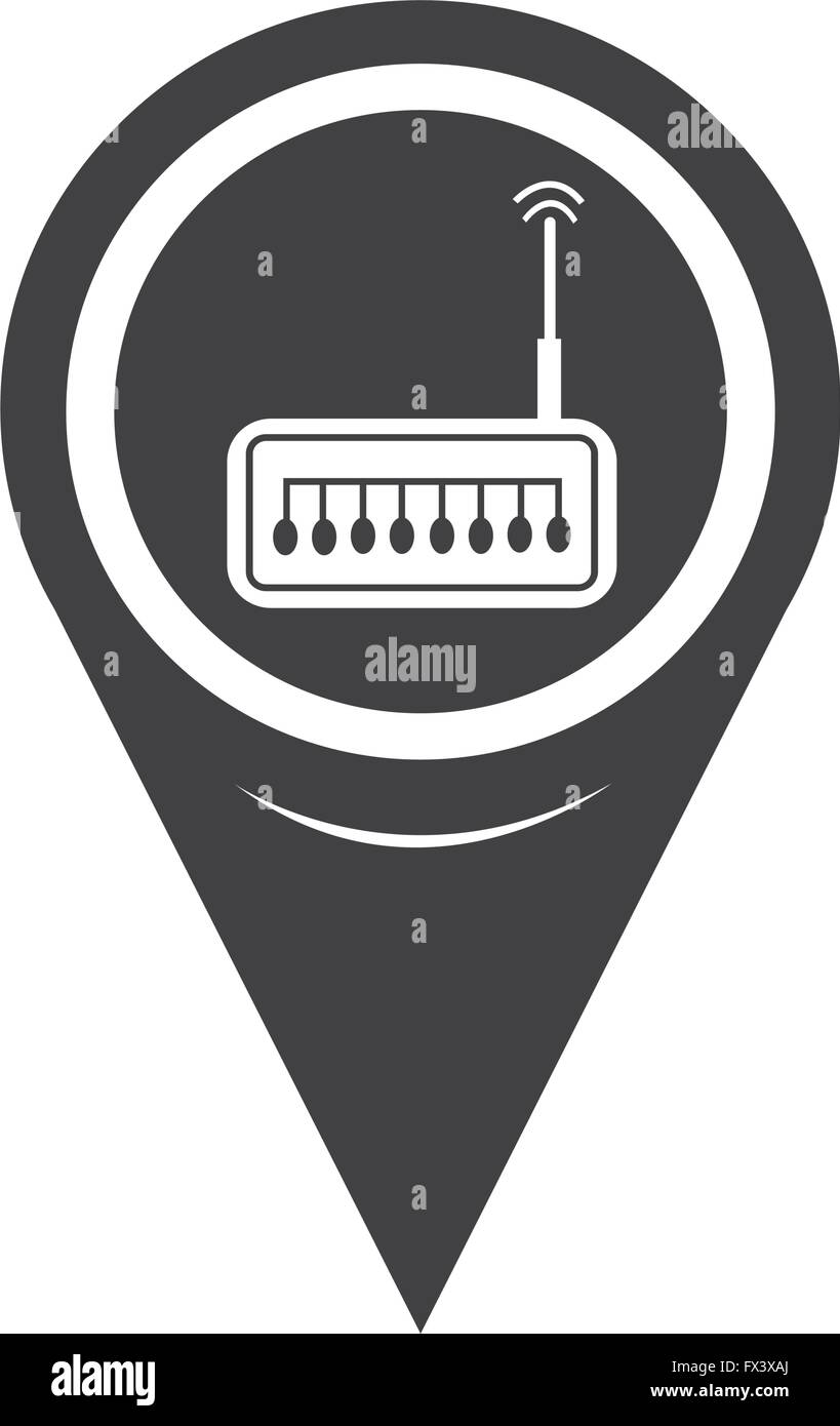 Cable and wireless map hi-res stock photography and images - Alamy