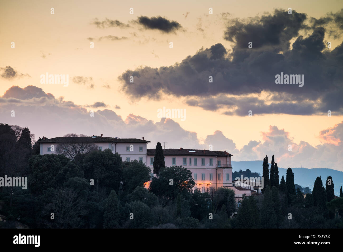 Walls and Fort Belvedere, Florence, Italy, Europe Stock Photo - Alamy