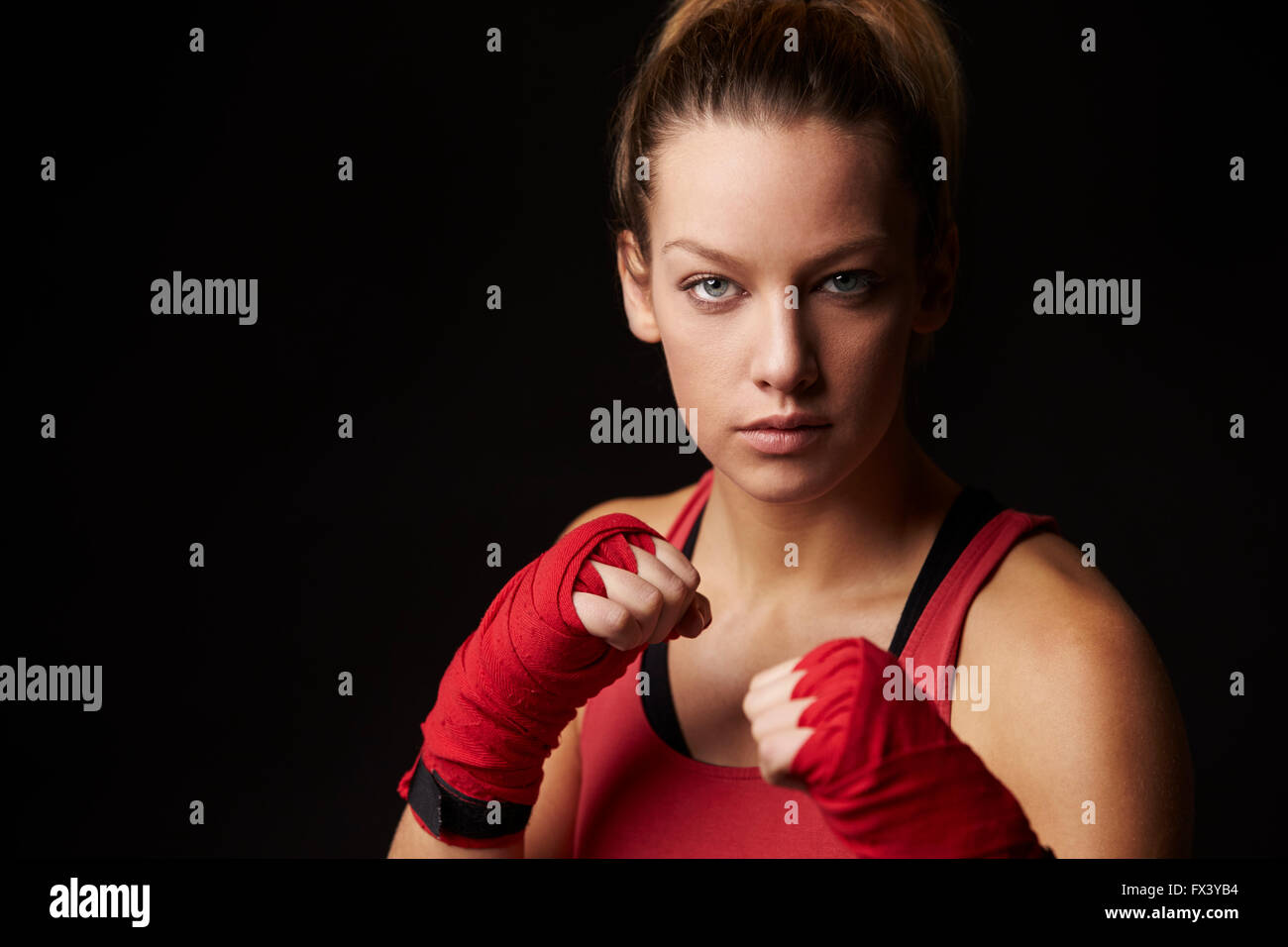 Woman In Boxing Stance High Resolution Stock Photography and Images - Alamy