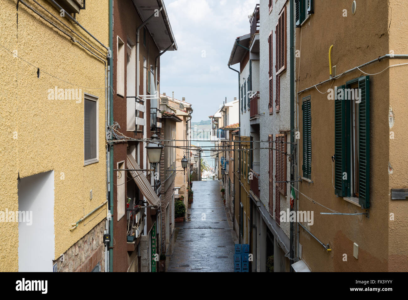 Talamone village, Maremma, Tuscany, Italy Stock Photo - Alamy
