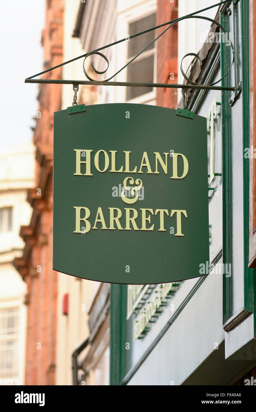 Holland and barrett logo hi-res stock photography and images - Alamy