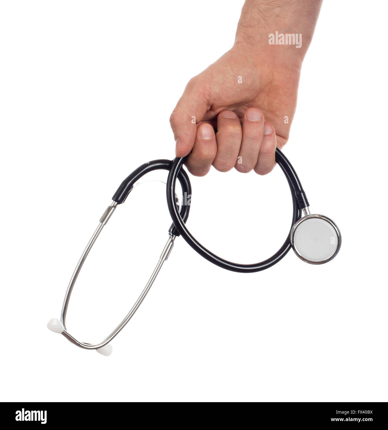 Medical tool in hands Cut Out Stock Images & Pictures - Alamy