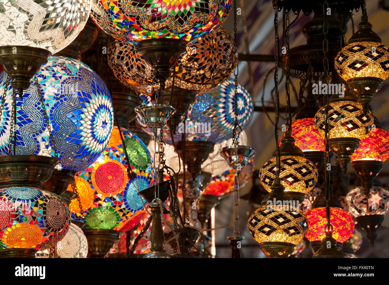 Turkish lanterns hi-res stock photography and images - Alamy