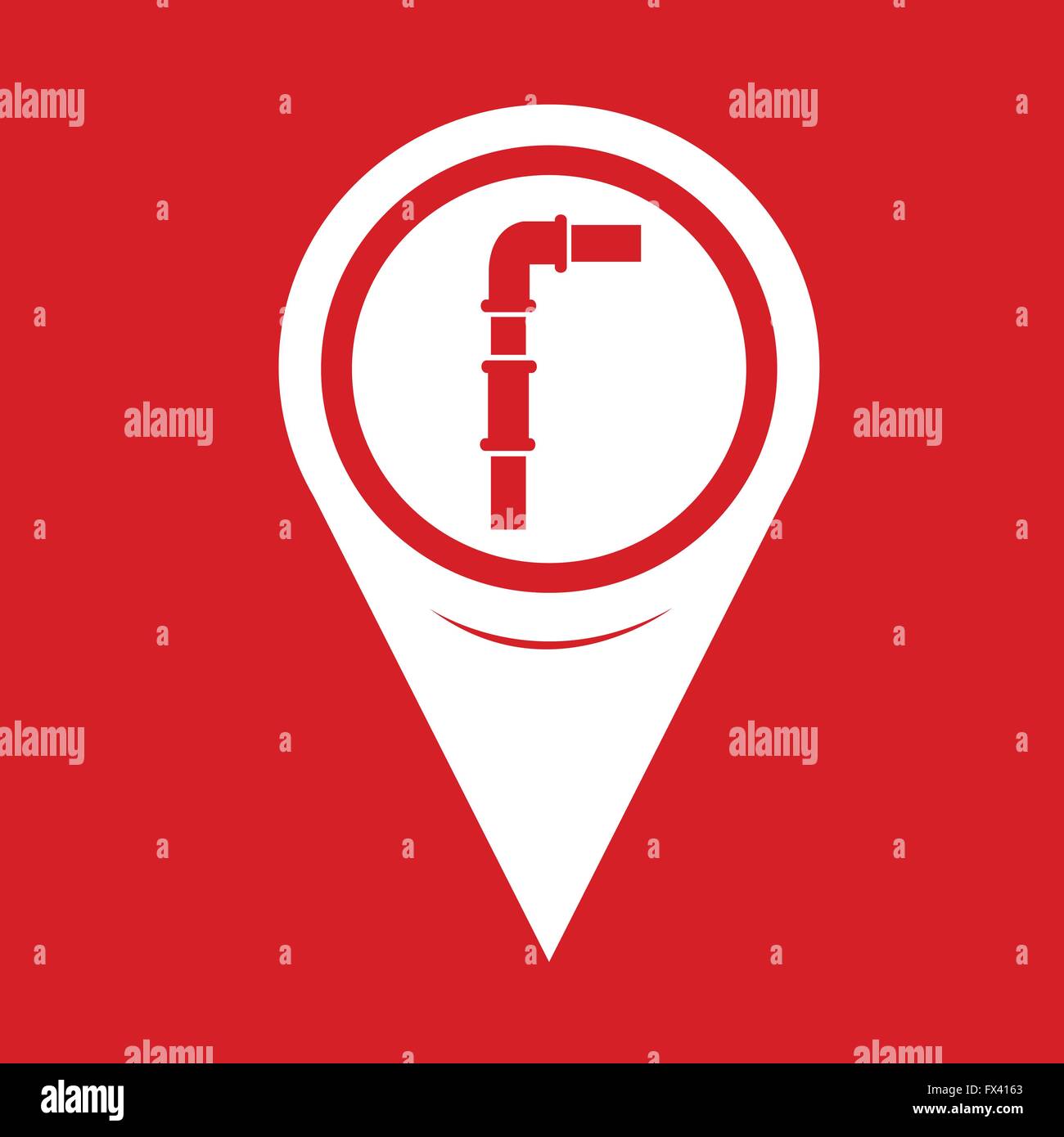 Map Pin Pointer pipes icon Stock Vector Image & Art - Alamy