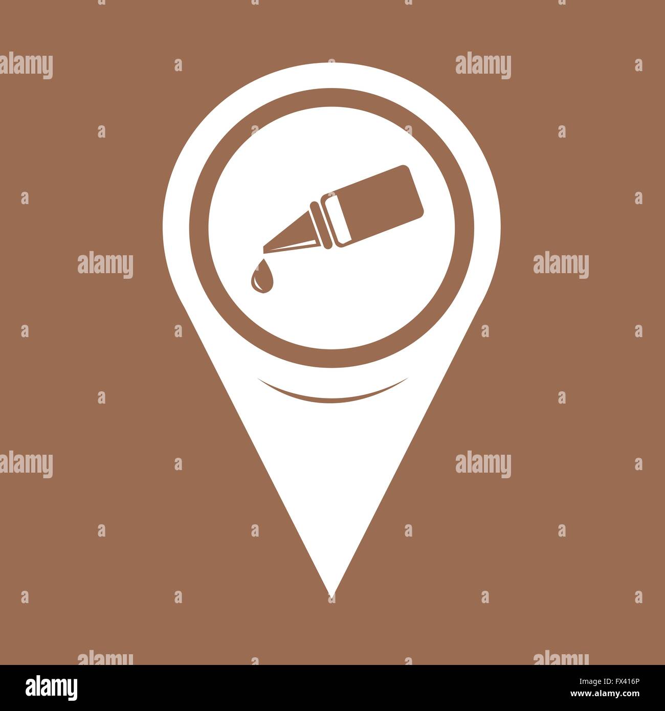 Map pin drop medical hi-res stock photography and images - Alamy