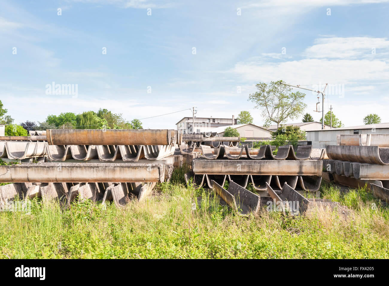 Concrete channel hi-res stock photography and images - Alamy