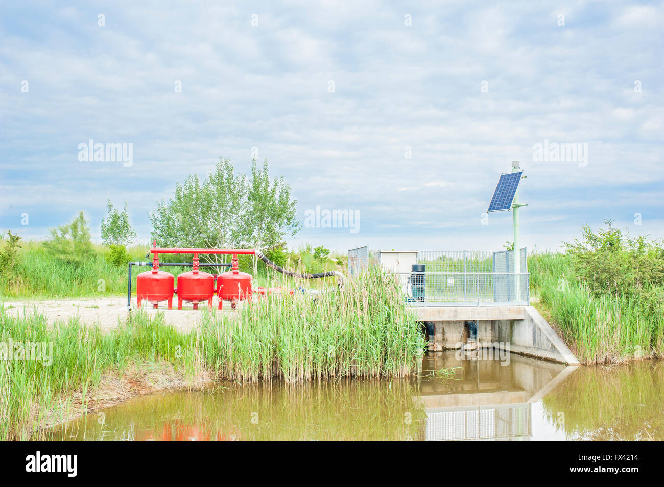 Solar pumping system hi-res stock photography and images - Alamy