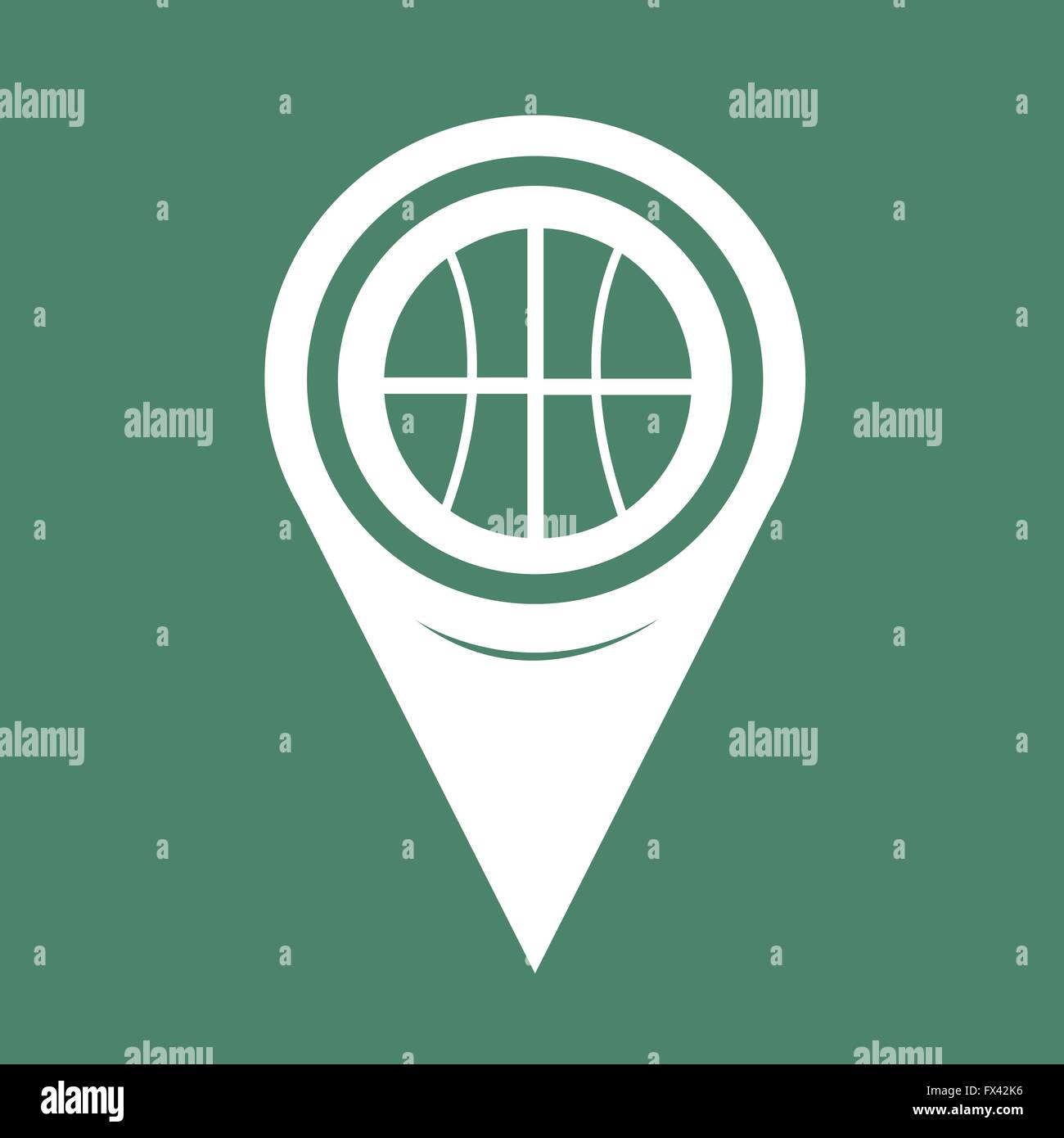 Basketball bal Stock Vector Images - Alamy