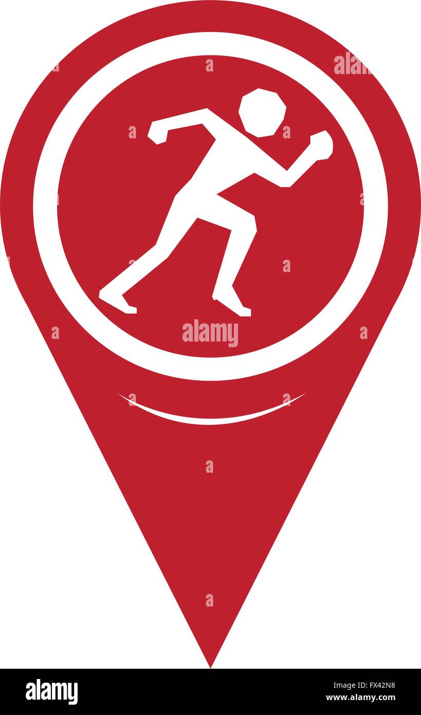 Marathon map Stock Vector Images - Alamy