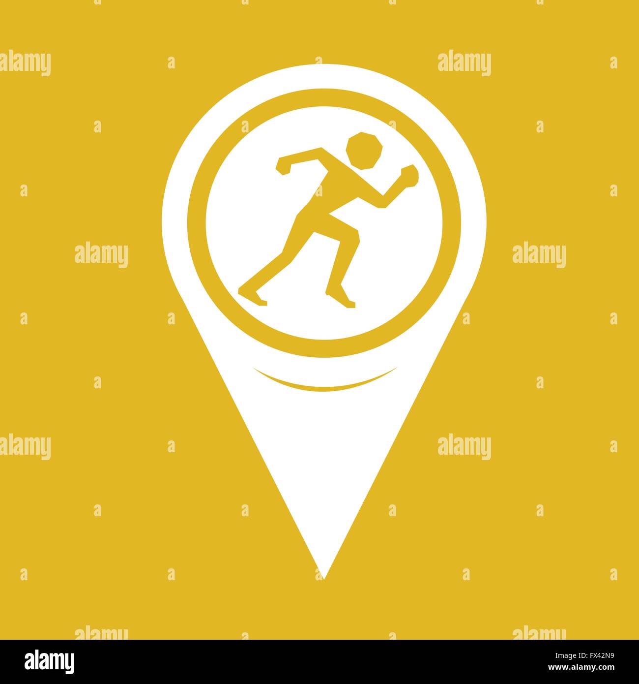 Marathon map Stock Vector Images - Alamy