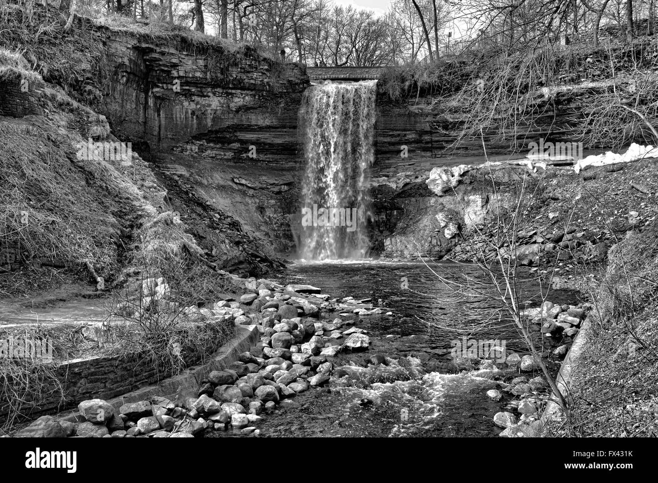 Minnesota spring Black and White Stock Photos & Images - Alamy