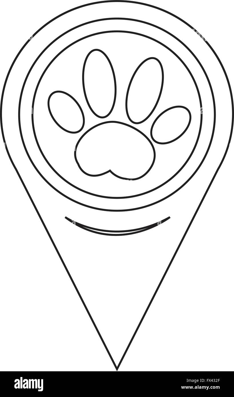 Map Of Paw Paw Black and White Stock Photos & Images - Alamy