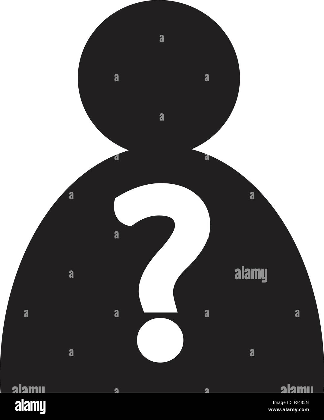 Who Icon Illustration and Vector Art Stock Vector Image & Art - Alamy