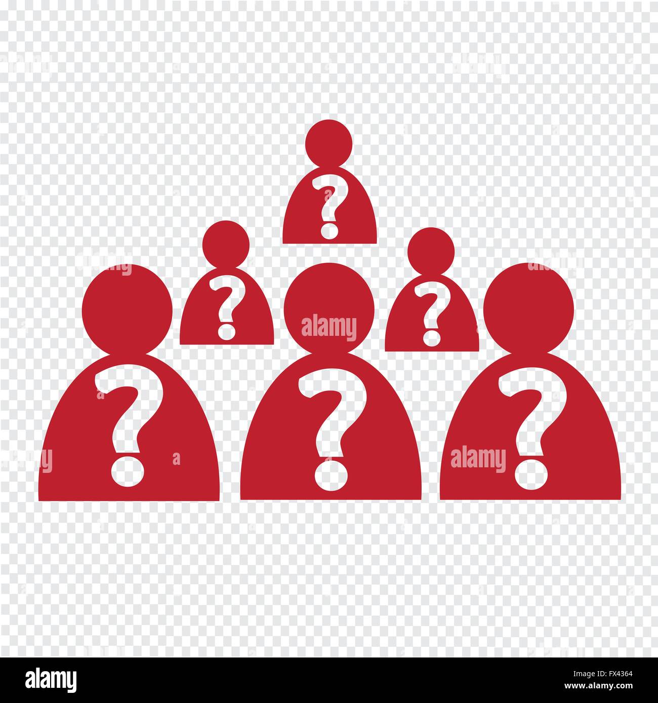 Outline anonymous question mark hi-res stock photography and images - Alamy