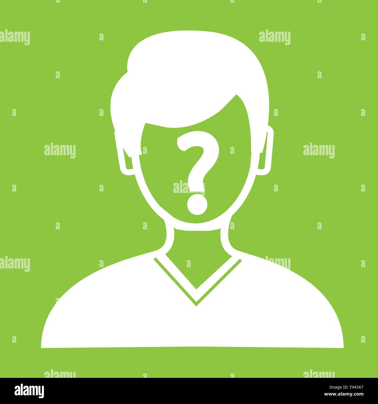 Who Icon Illustration and Vector Art Stock Vector Image & Art - Alamy