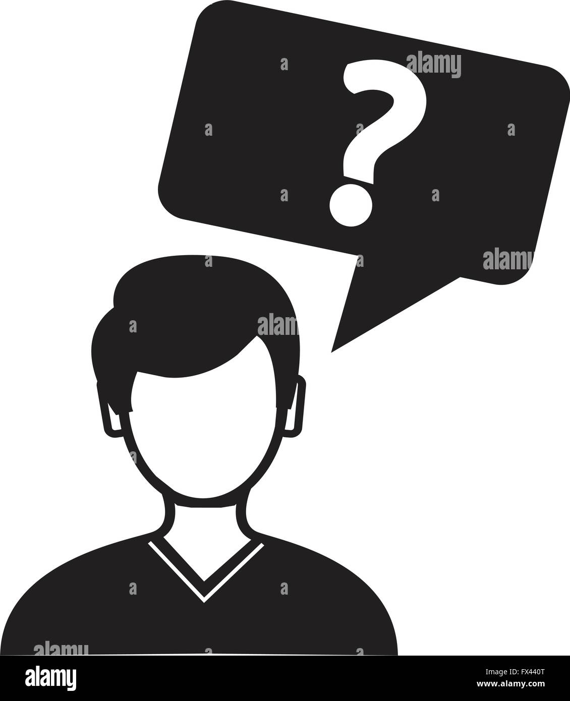 Who Icon Illustration and Vector Art Stock Vector Image & Art - Alamy