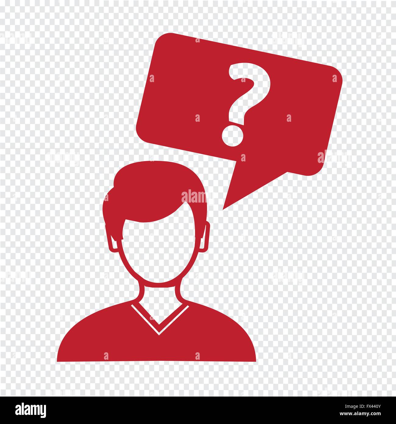 Who Icon Illustration and Vector Art Stock Vector Image & Art - Alamy