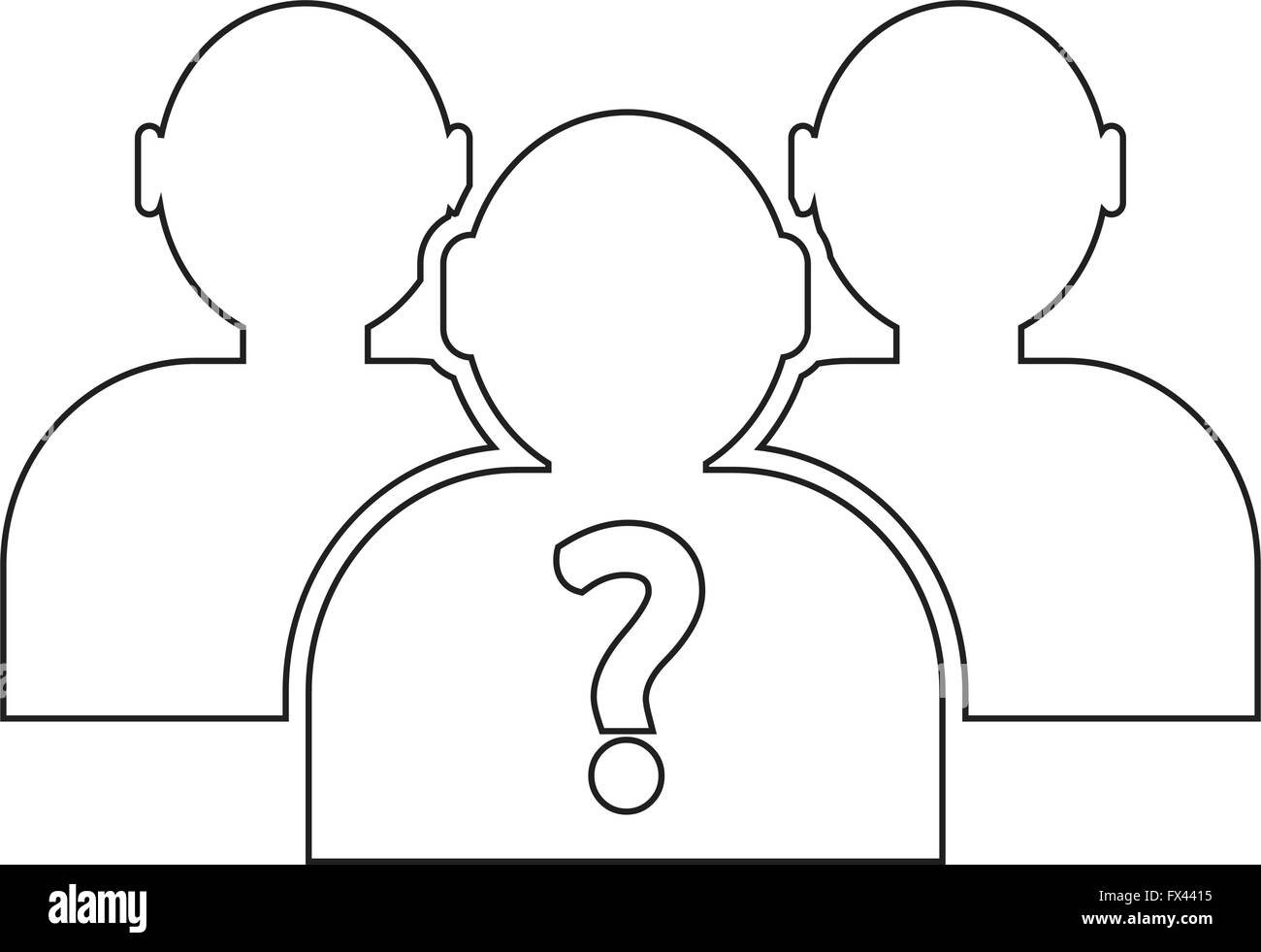 Who Icon Illustration and Vector Art Stock Vector Image & Art - Alamy