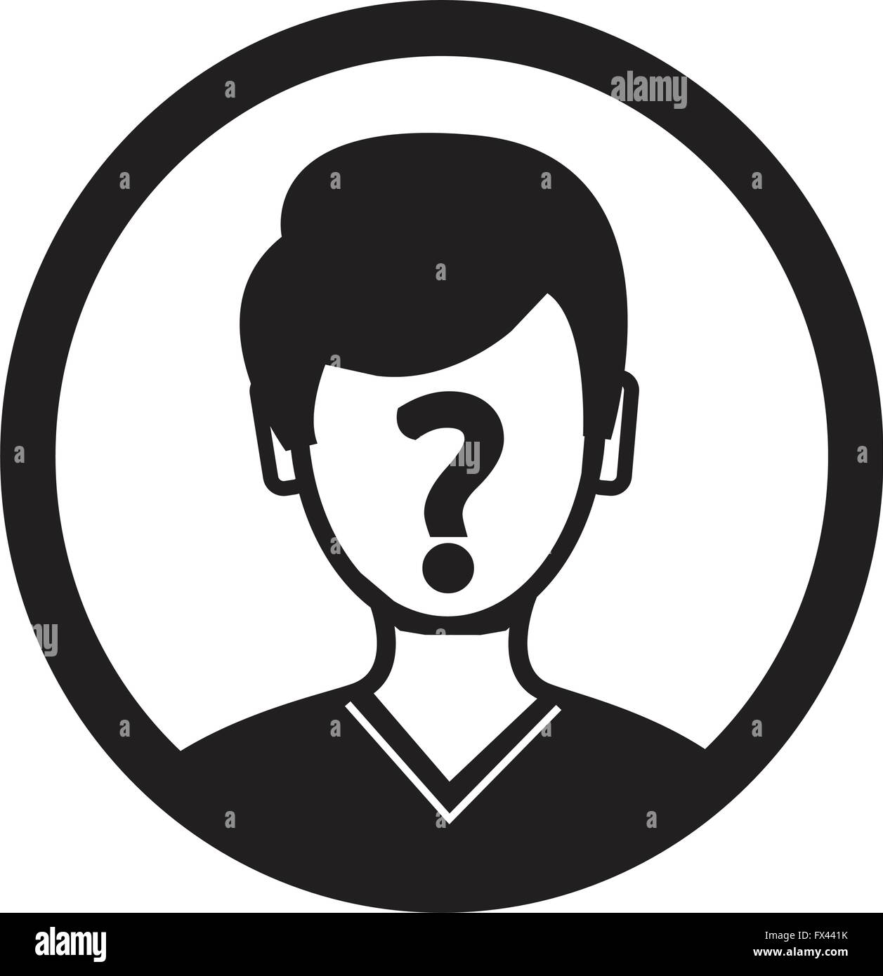 Who Icon Illustration and Vector Art Stock Vector Image & Art - Alamy