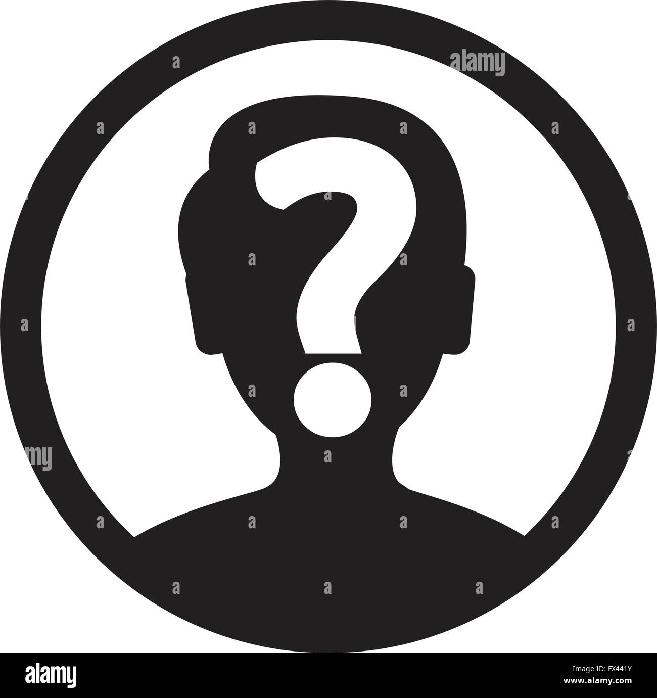 Who Icon Illustration and Vector Art Stock Vector Image & Art - Alamy
