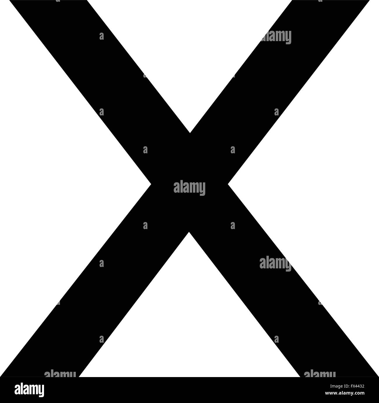 Cancelled icon Black and White Stock Photos & Images - Alamy